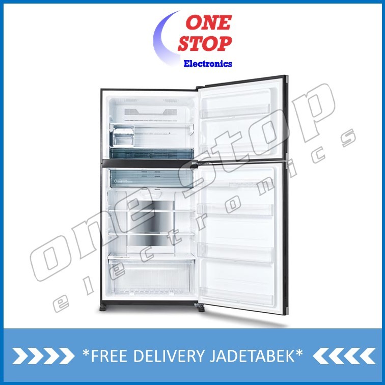 SHARP SJ-IG963PG-BK Kulkas 2 pintu J-Tech Inverter 656 L