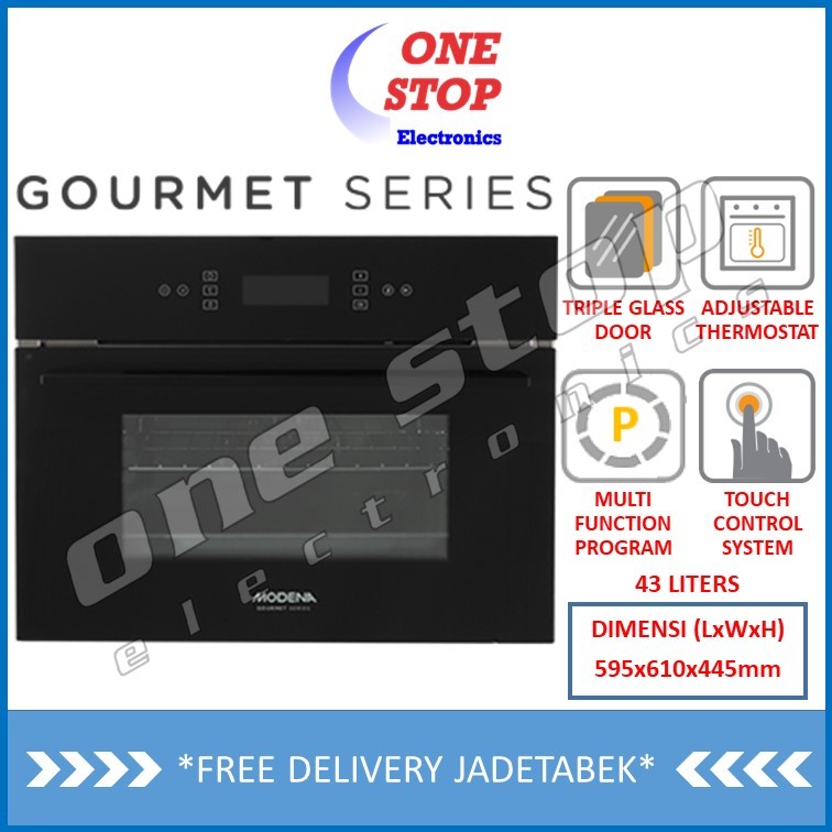 MODENA BO 6435 / BO6435 VICINO Built in Electric Oven 43L – One Stop ...