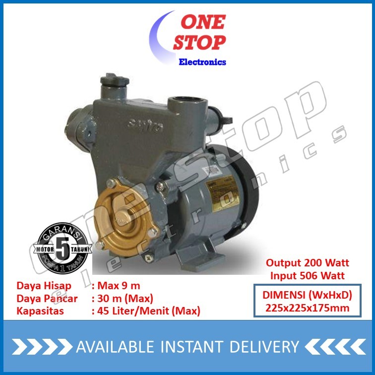 SANYO PWH-236C Pompa Air Sumur Dangkal Non Otomatis - Indonesia