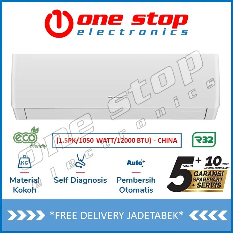 GREE GWC-12MOO5S /GWC-12 MOO5S AC Split Standart w/AutoClean R32 1.5PK - | One Stop Electronic